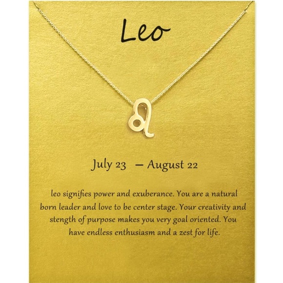 Jewelry | Leo Zodiac Chains Necklace | Poshmark